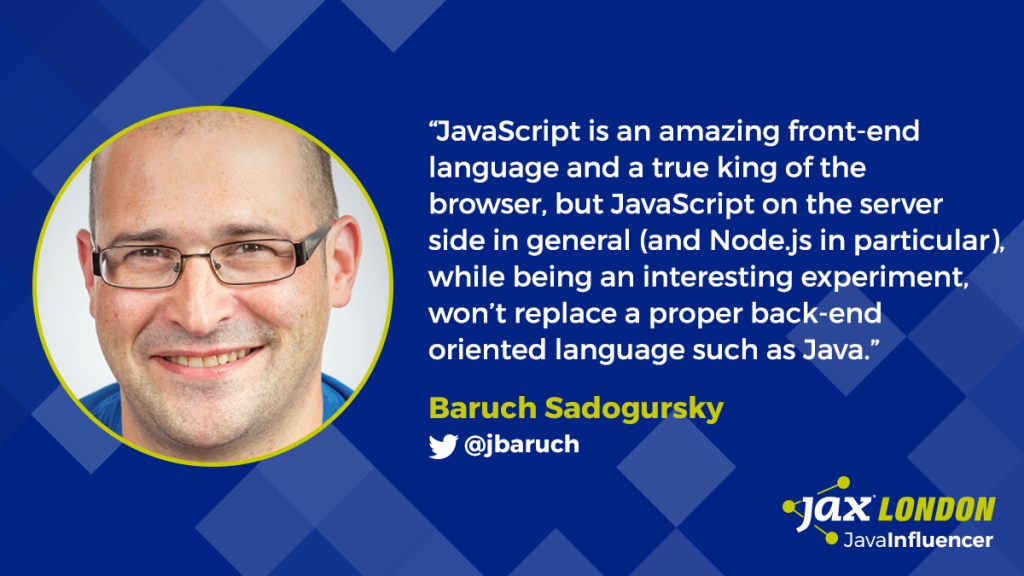 Java is to JavaScript as ham is to hamster - Interview with Baruch ...